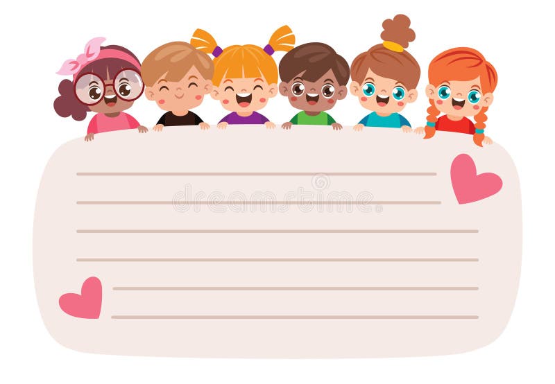 Kids Sheet Layout Stock Illustrations – 609 Kids Sheet Layout Stock ...