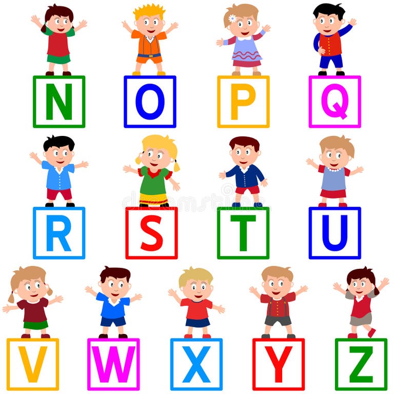 Kids Preschool Blocks Stock Illustrations – 5,905 Kids Preschool Blocks ...