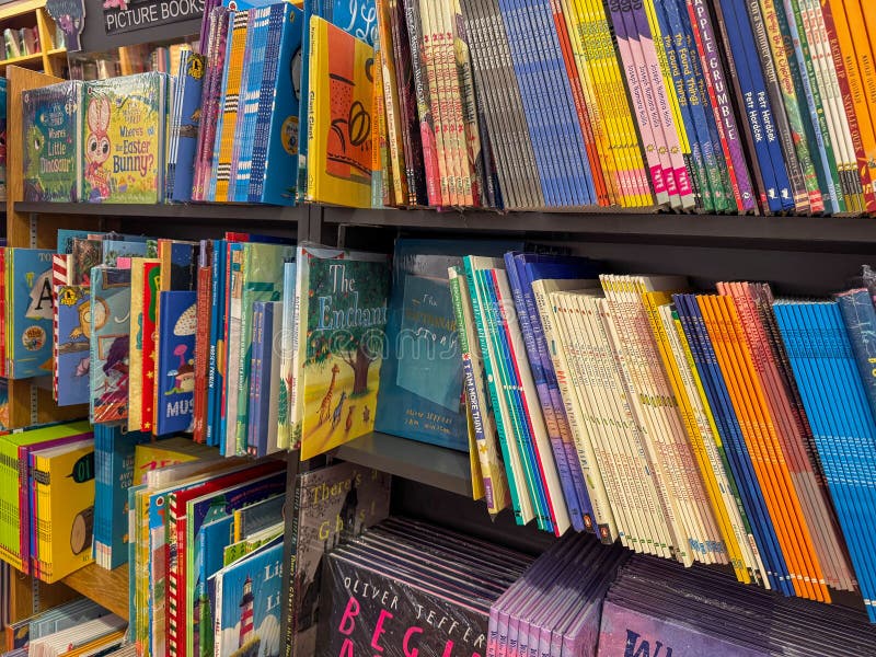 Kids book corner stock photo. Image of toddler, cartoon - 367242522