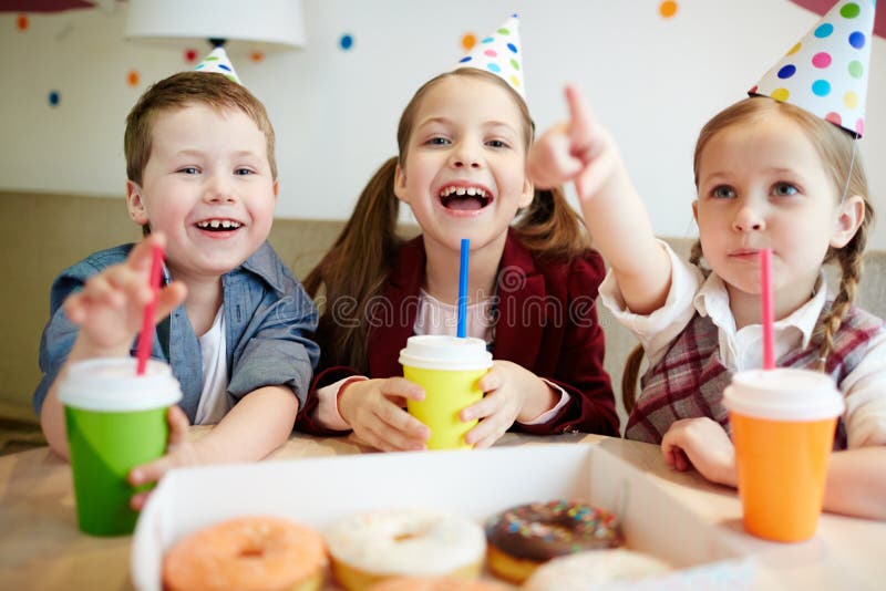 Kids in cafeteria stock image. Image of children, childhood - 90734825