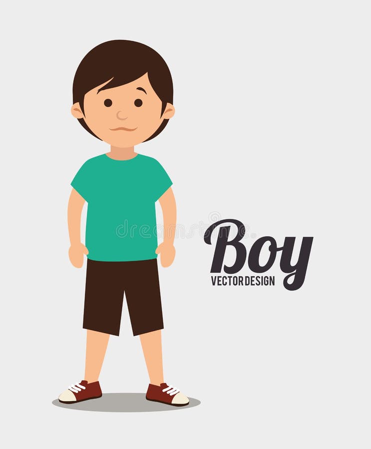 Kids cartoon design stock illustration. Illustration of cartoon - 64981470