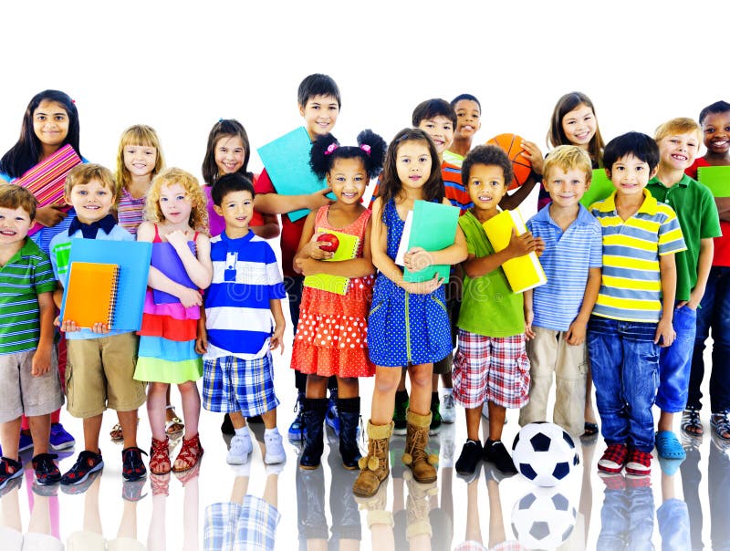 Kids Children Elementary Age Diversity Concept Stock Image - Image of ...