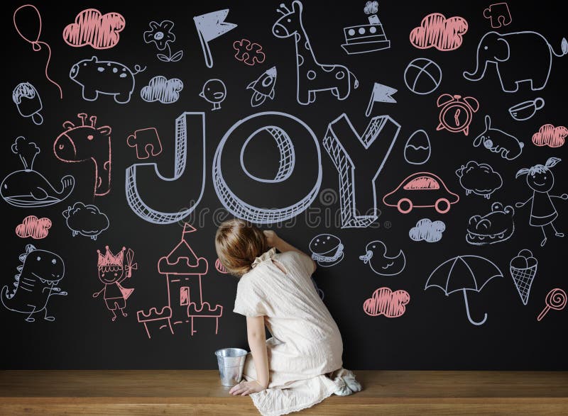 Kids Children Joy Happy Child Concept Stock Image - Image of happy ...