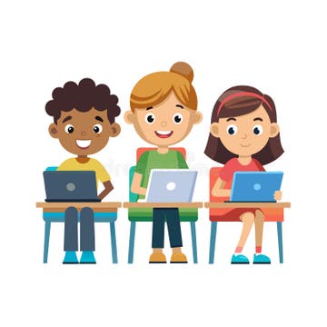 Kids Coding on Laptops: Diverse Students Learning Computer Science ...