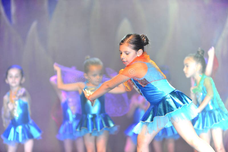 Kids dancing modern dance editorial stock photo. Image of clubbing ...