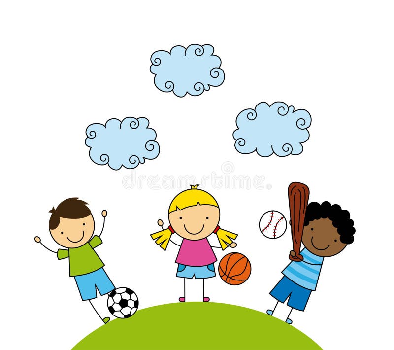 Kids design stock vector. Illustration of happy, boys - 45849966