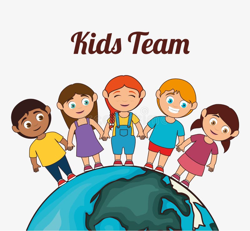 Kids design. stock vector. Illustration of playful, human - 60436458