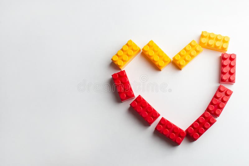 Kids Development, Building Blocks and Construction, Alphabet and Heart ...