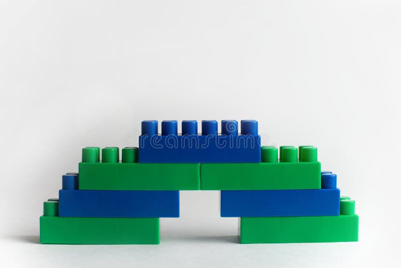 Kids Development, Building Blocks and Construction Stock Image - Image ...