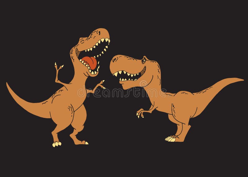 Kids dinosaurs are smiling stock vector. Illustration of reptile - 82241527