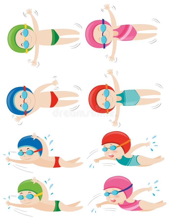 Animated Swim Strokes