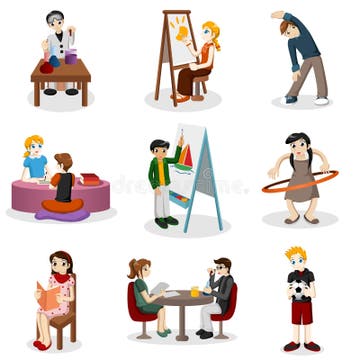 People Doing Stuff Stock Illustrations – 39 People Doing Stuff Stock ...