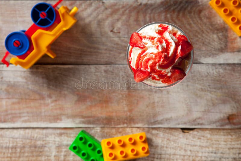 Kids Drink Soda Swim in Pool on Inflatable Toy Stock Photo - Image of ...