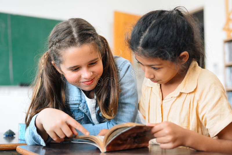 Kids Education Knowledge, Child in Classroom at School Stock Photo ...