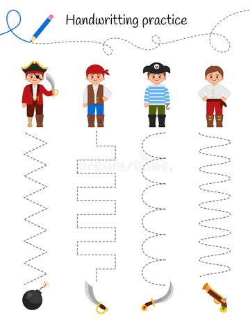 Activity Kids Sheet Pirates Stock Illustrations – 99 Activity Kids ...