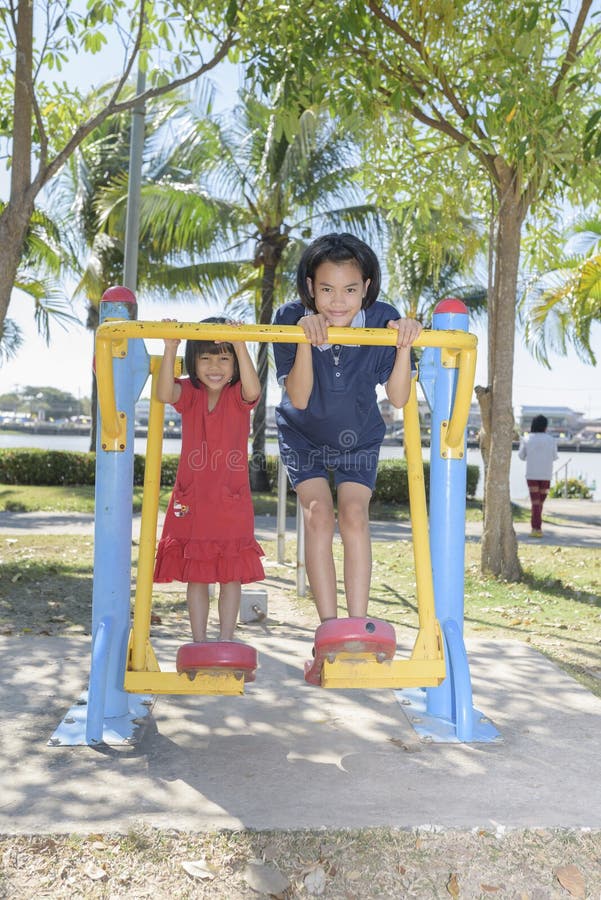 Kids exercise stock photo. Image of outdoor, activity - 65274246