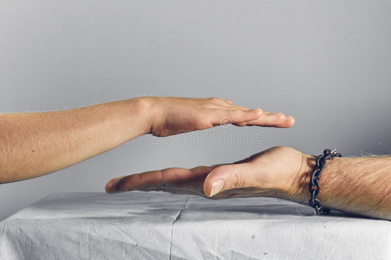 Kids and Fathers Hand Over Each Other Stock Photo - Image of parenthood ...
