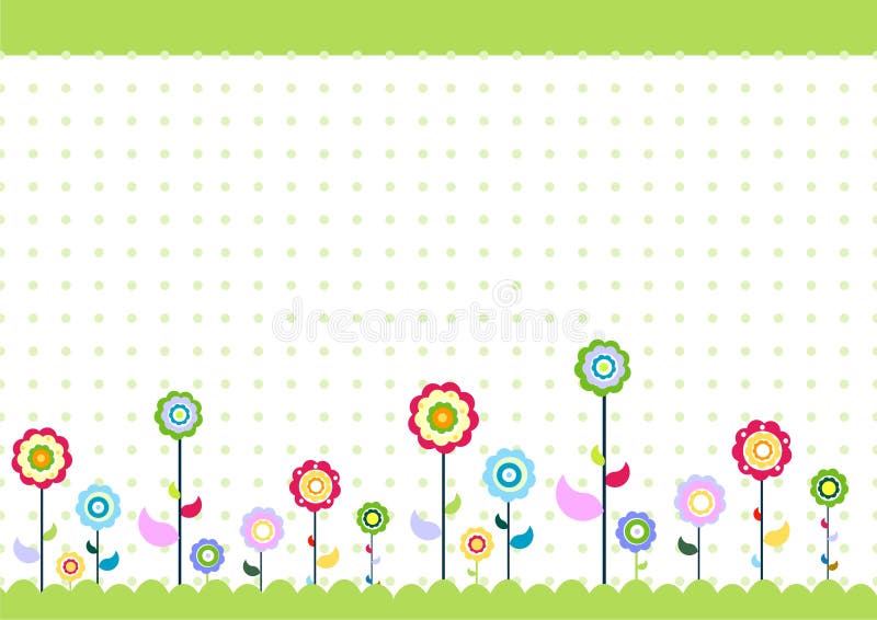 Kids floral stock illustration. Illustration of sunburst - 9806307