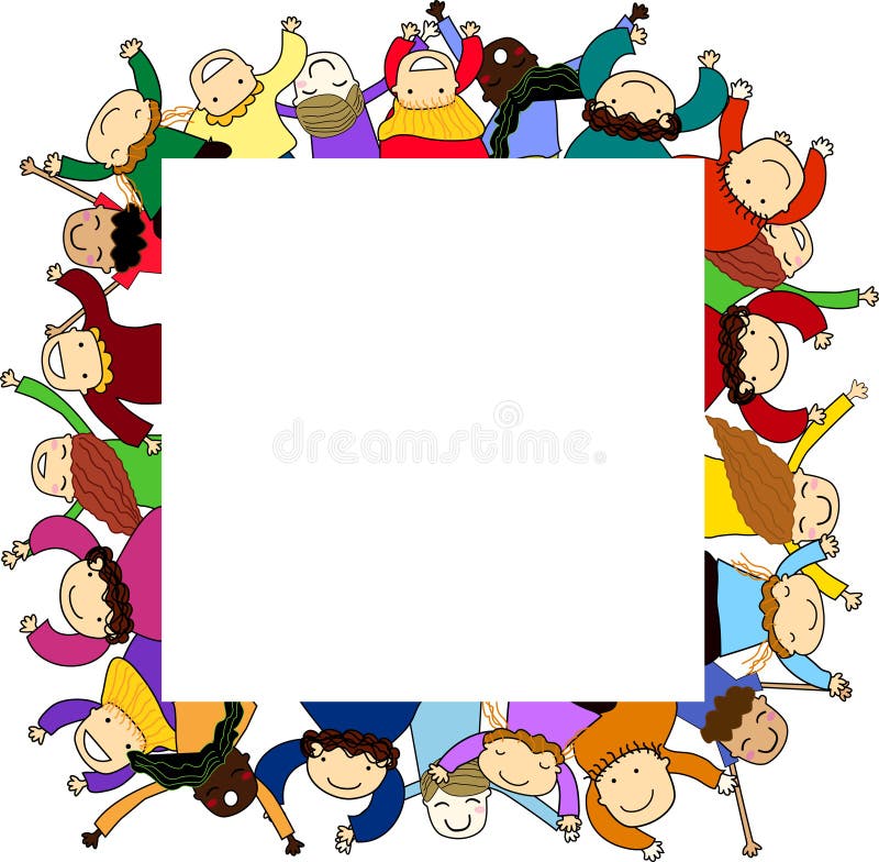 Kids frame stock vector. Illustration of active, healthy - 24378607