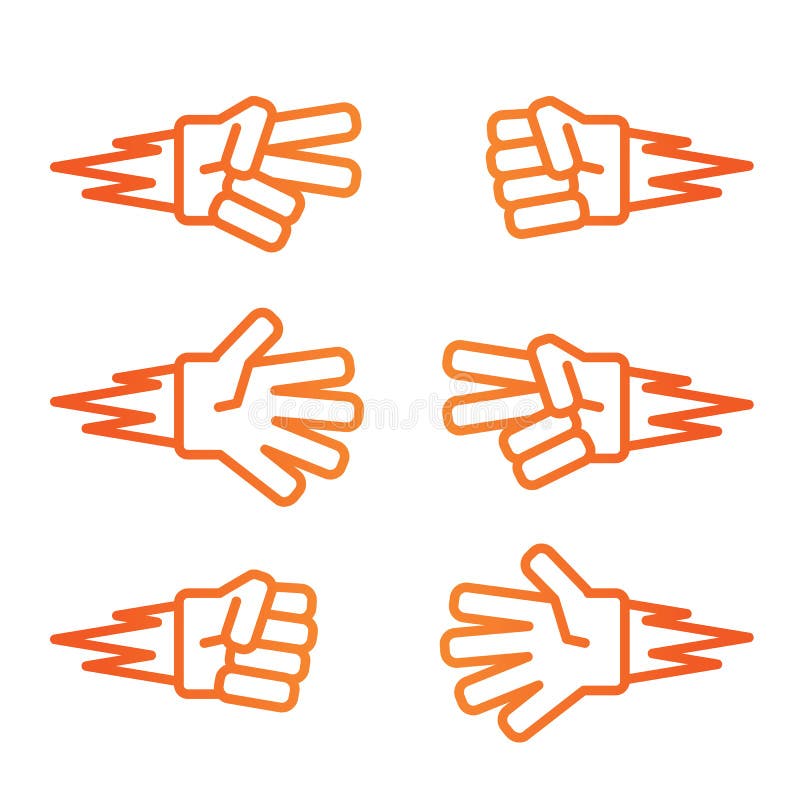 Rock Paper Scissors Stock Illustrations – 343 Rock Paper Scissors Stock ...