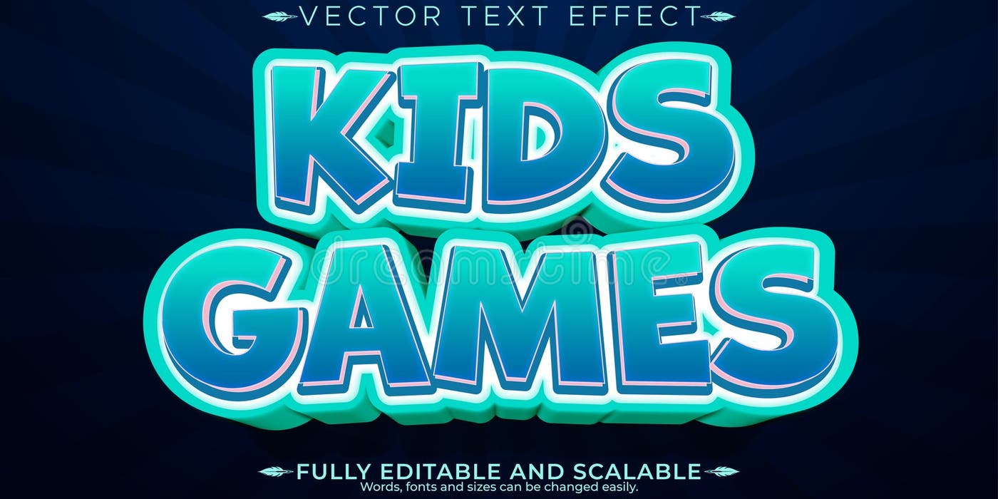 Kids Games Text Stock Illustrations – 3,053 Kids Games Text Stock ...