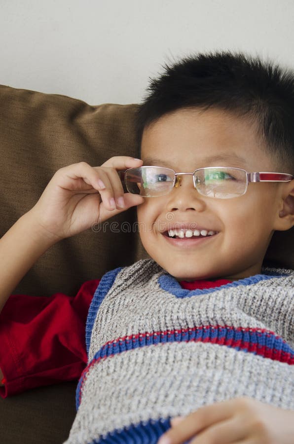 Kids glasses stock photo. Image of copyspace, face, expression - 40973230