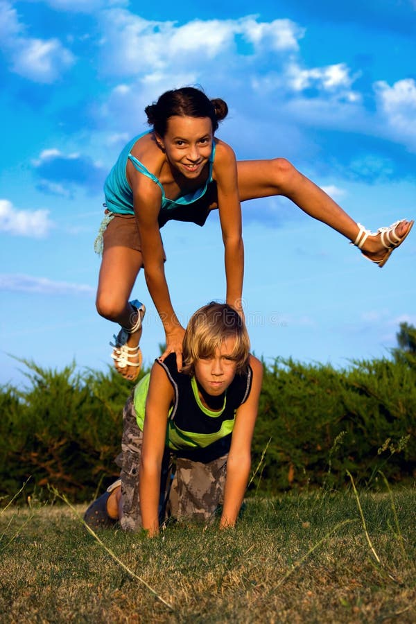 Kids having fun stock photo. Image of happy, happiness - 10540302