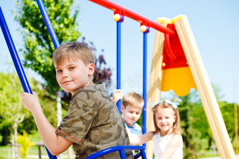 Kids having fun stock image. Image of happiness, junior - 21474563