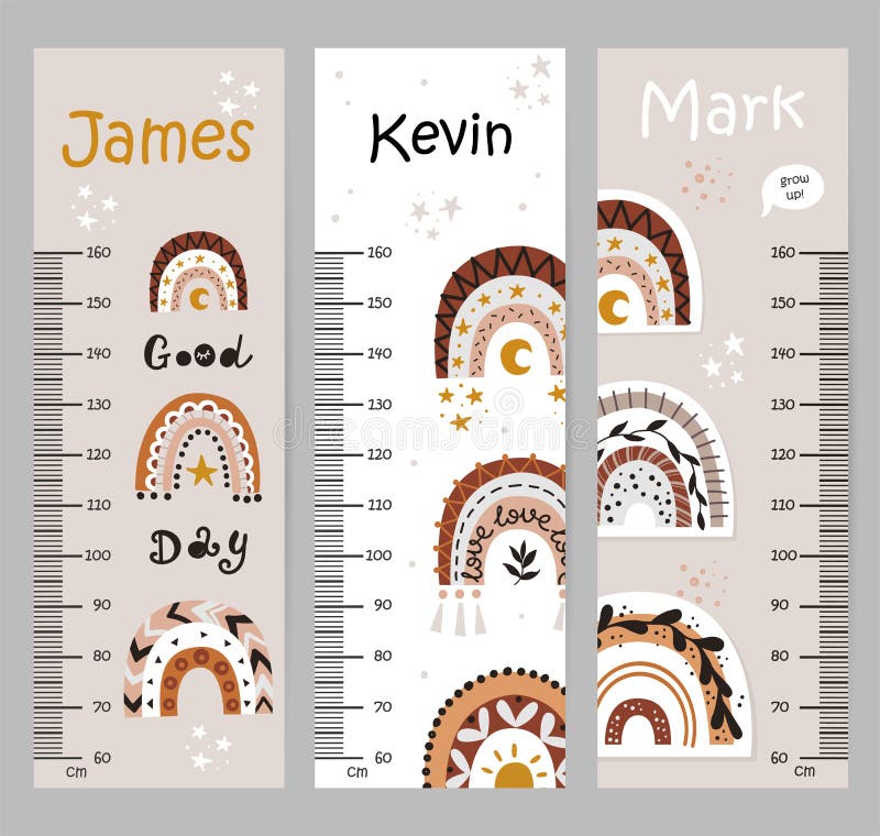Height Chart Kids Stock Illustrations – 1,114 Height Chart Kids Stock ...