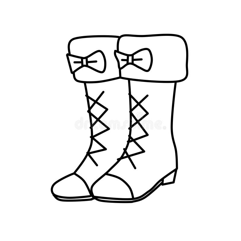 Boots Coloring Pages