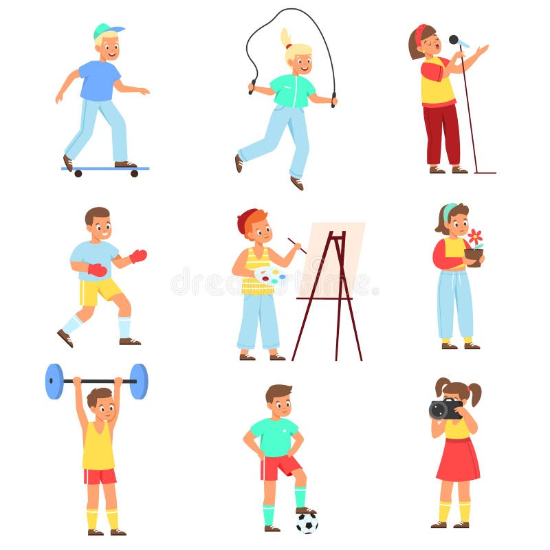 Man Favorite Interests Dreams Process Vector Blue Background Stock ... Man Favorite Interests Dreams Process Vector Blue Background Stock ...