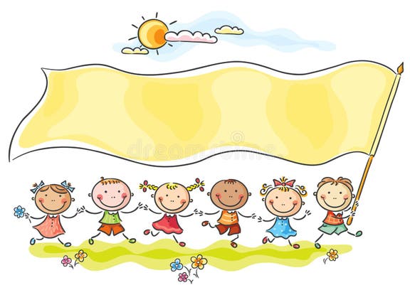 Kids Flag Stock Illustrations – 13,351 Kids Flag Stock Illustrations ...