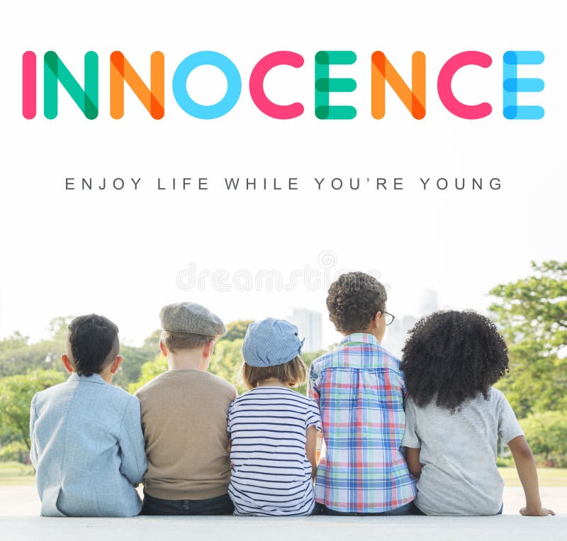 Kids Innocent Children Child Young Concept Stock Photo - Image of kids ...
