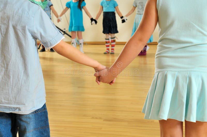 Kids join hands stock photo. Image of floor, hands, indoor - 24089192