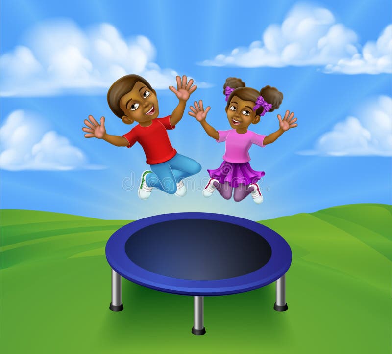Cartoon Trampoline Stock Illustrations – 2,241 Cartoon Trampoline Stock ...