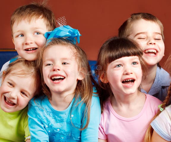 Kids laughing stock photo. Image of caucasian, friends - 14079052