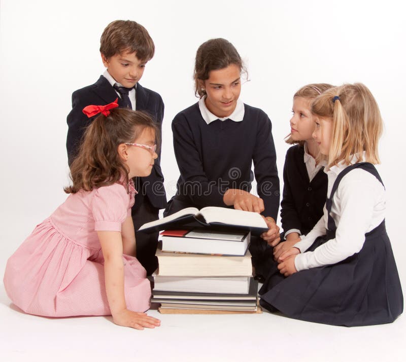 Kids lesson stock image. Image of education, friends - 52829599