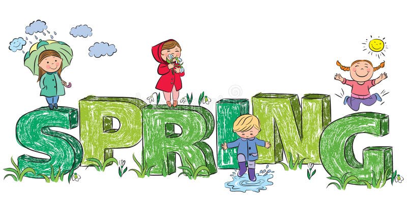 Spring Objects Stock Illustrations – 32,264 Spring Objects Stock ...