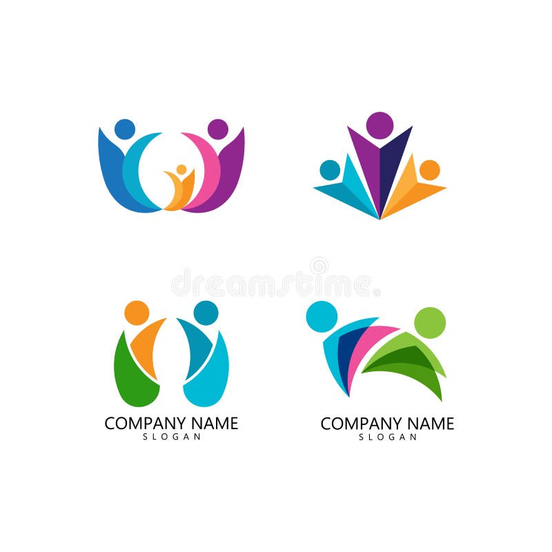 Kids logo vector stock vector. Illustration of freedom - 196695172