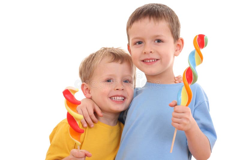 Kids love sweets stock photo. Image of sweets, lollipops - 3448510
