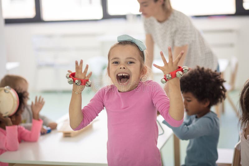 Kids always Make the Most Out of Everything Stock Image - Image of ...