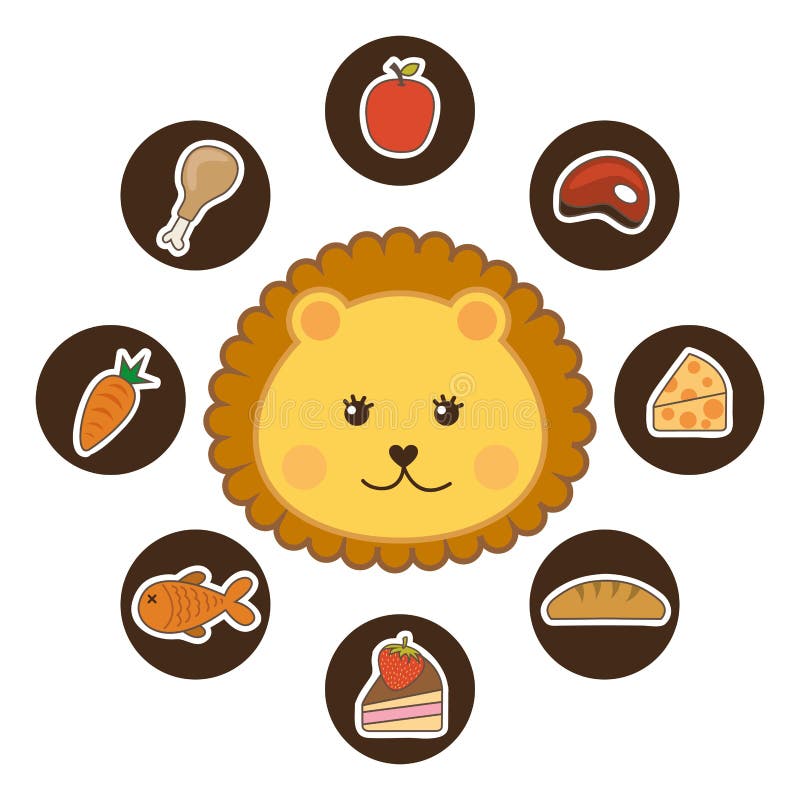 Kids Menu Lion Stock Illustrations – 72 Kids Menu Lion Stock ...