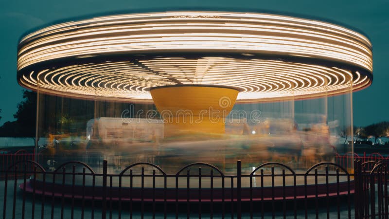 Kids Mini Amusement Rides | Small Theme Park Rides Stock Photo - Image ...