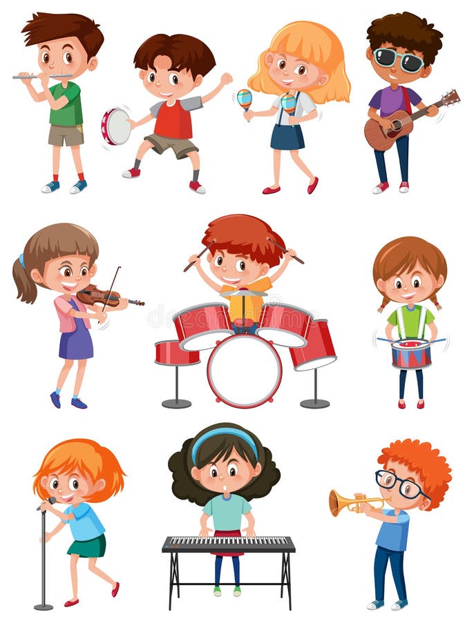 Kids Music Clip Art Stock Illustrations – 1,209 Kids Music Clip Art ...