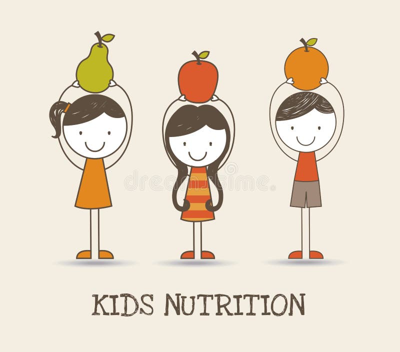 Kids nutrition stock vector. Illustration of design, cute - 50441472