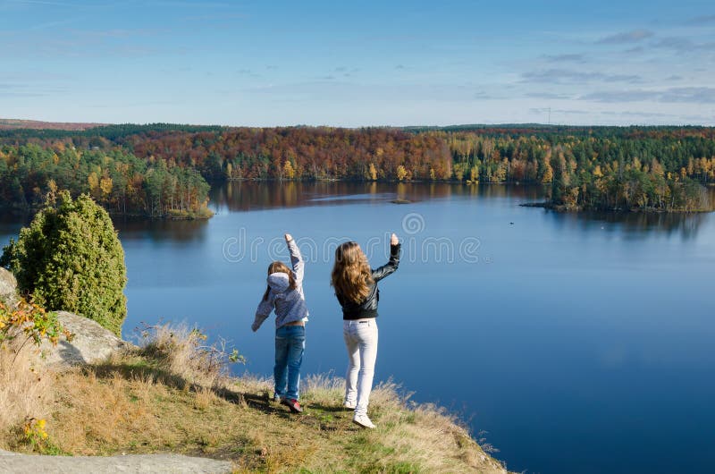 Kids outdoor fun stock photo. Image of flora, funny, outdoor - 27472916