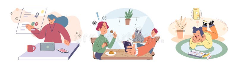 Kids with Phone. Kids are Growing Up in Digital World, Surrounded by ...