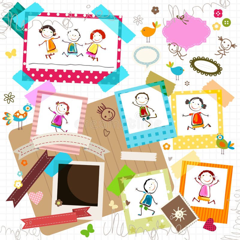 Doodle frames stock vector. Illustration of card, classic - 24180952