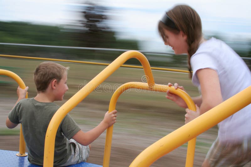 Kids Exploring Nature Trail Stock Image - Image of wetlands, sanctuary ...