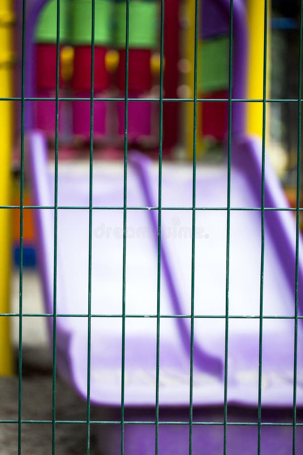 Kids Playground Fun Time Place Stock Image - Image of plastic, exercise ...